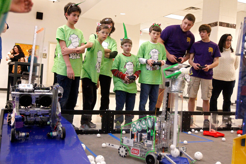 Robotics the rage for tech-minded students