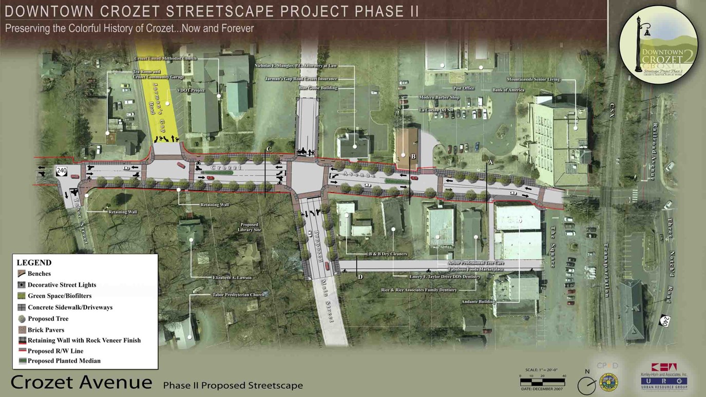 Crozet Streetscape has residents both concerned and delighted