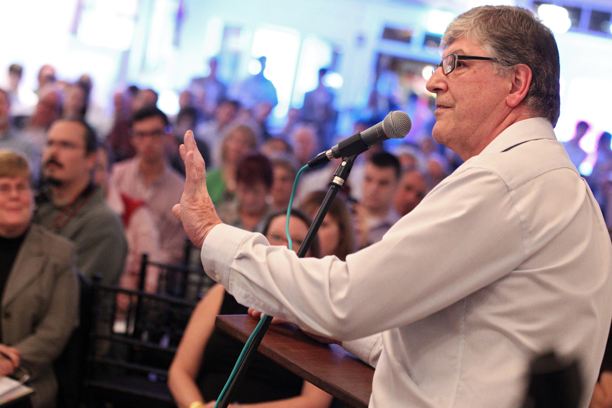 Entrepreneurs turn the tables on local candidates at Tom Tom forum