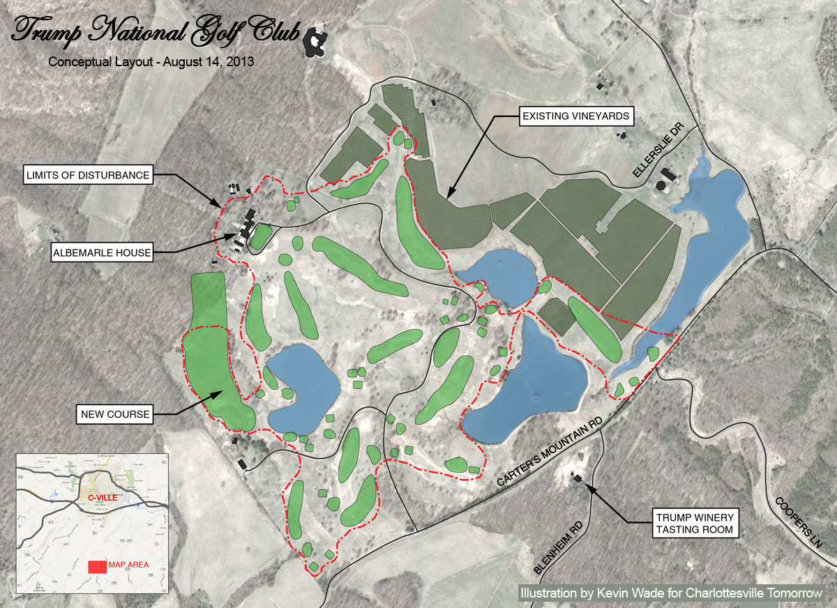 Easement holder expresses doubts about Trump golf course
