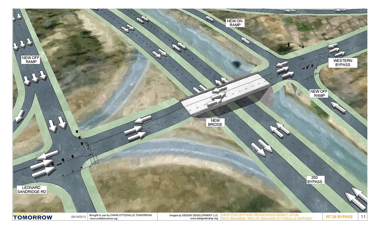 A new view of the Western Bypass