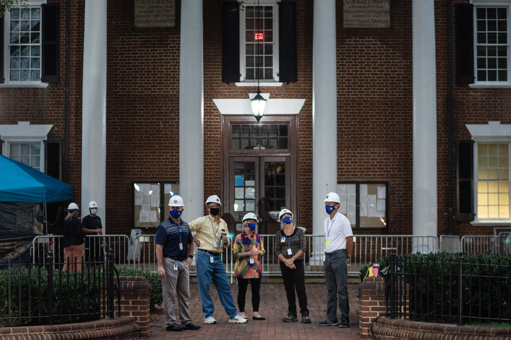 Photos: Albemarle County removes ‘Johnny Reb’ statue Saturday